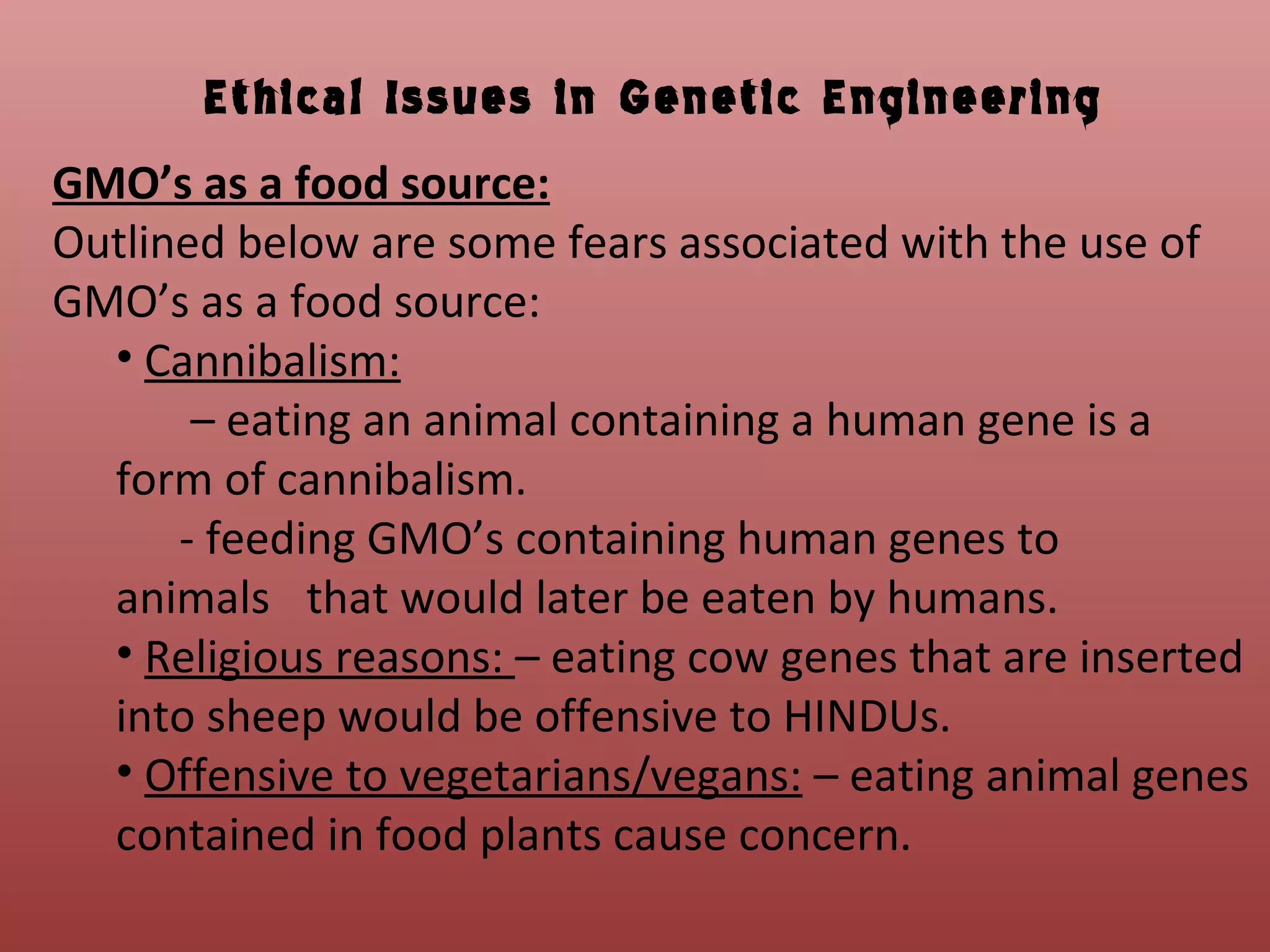 Genetic-engineering | PPT