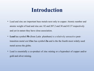 Lead-Zinc Mineralisation in obvious geological potential area | PPTX