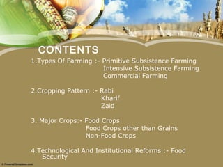 agriculture ( ppt made by akshit.manhas) | PPT