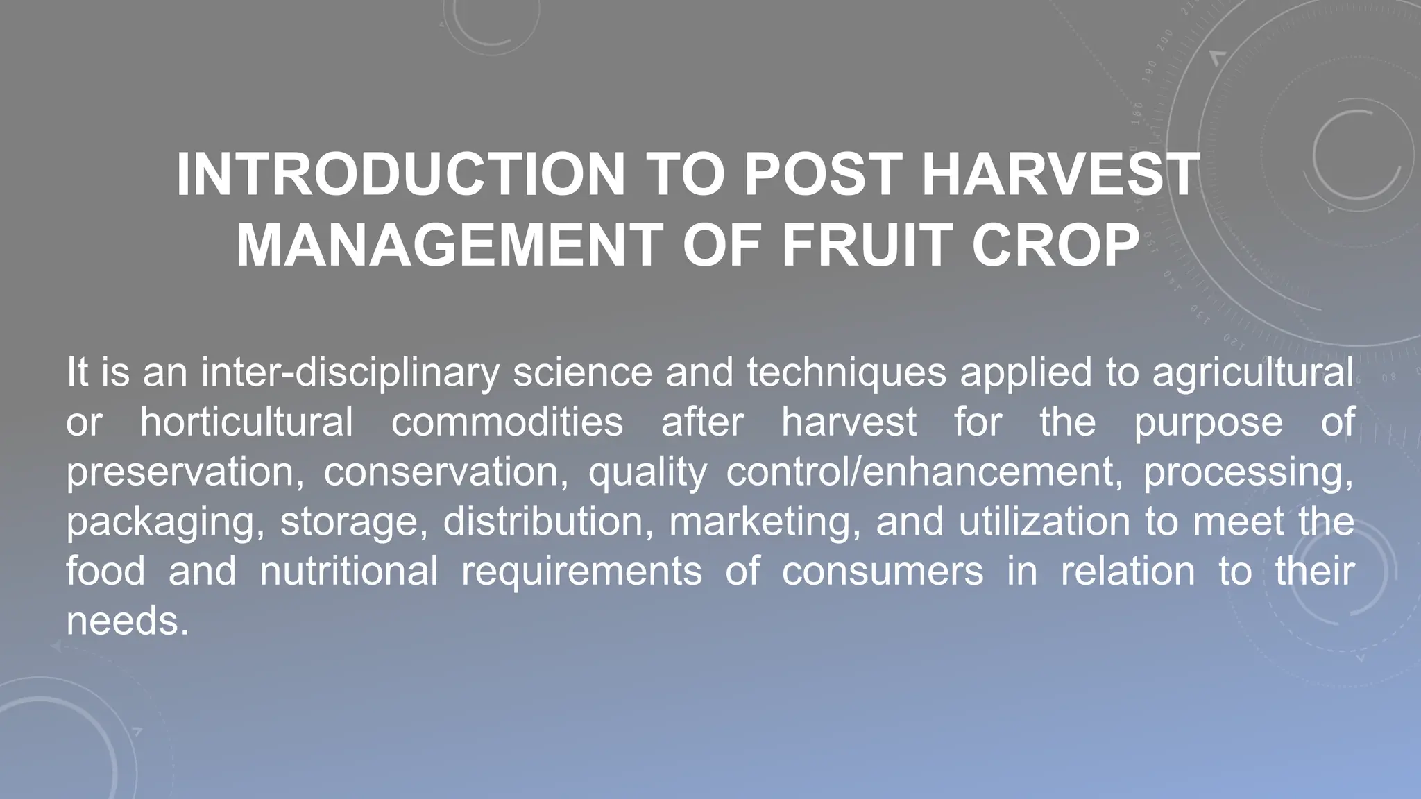 use of AI in post harvest storage of fruit crops.pptx