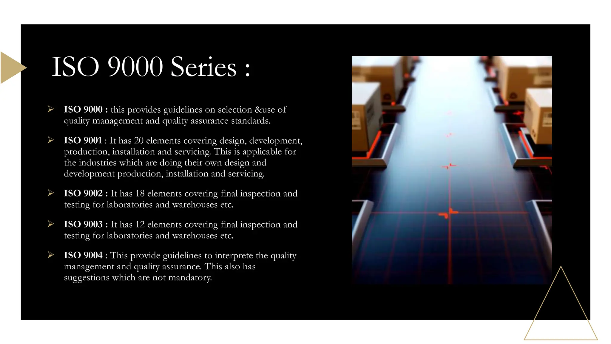 IS0 9000:2000 CLAUSES for Quality control | PPTX