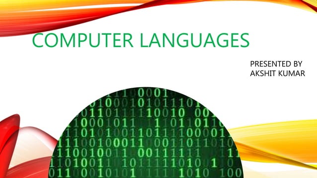Computer and its language | PPT