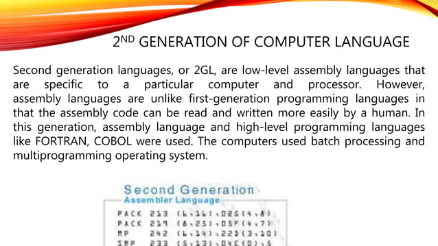 Computer and its language | PPT