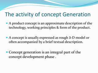 Concept Generation Aksh ppt | PPSX