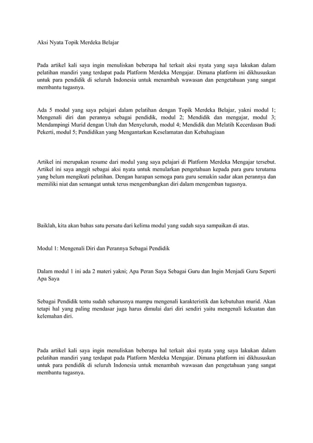 Aksi-Nyata-Topik-Merdeka-Belajar-REFLEKTIF.ppt