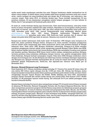 Aksi Korporasi Mensiasati Disrupsi | PDF