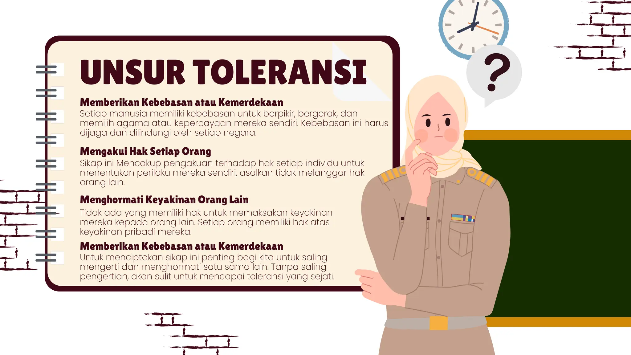 Aksi Nyata-Iklim Sekolah Aman-Mencegah Intoleransi-Membuat Poster ...