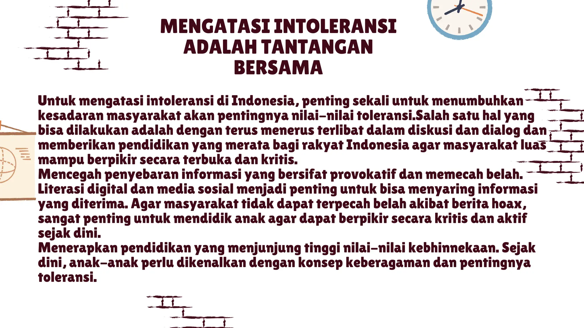 Aksi Nyata-Iklim Sekolah Aman-Mencegah Intoleransi-Membuat Poster ...
