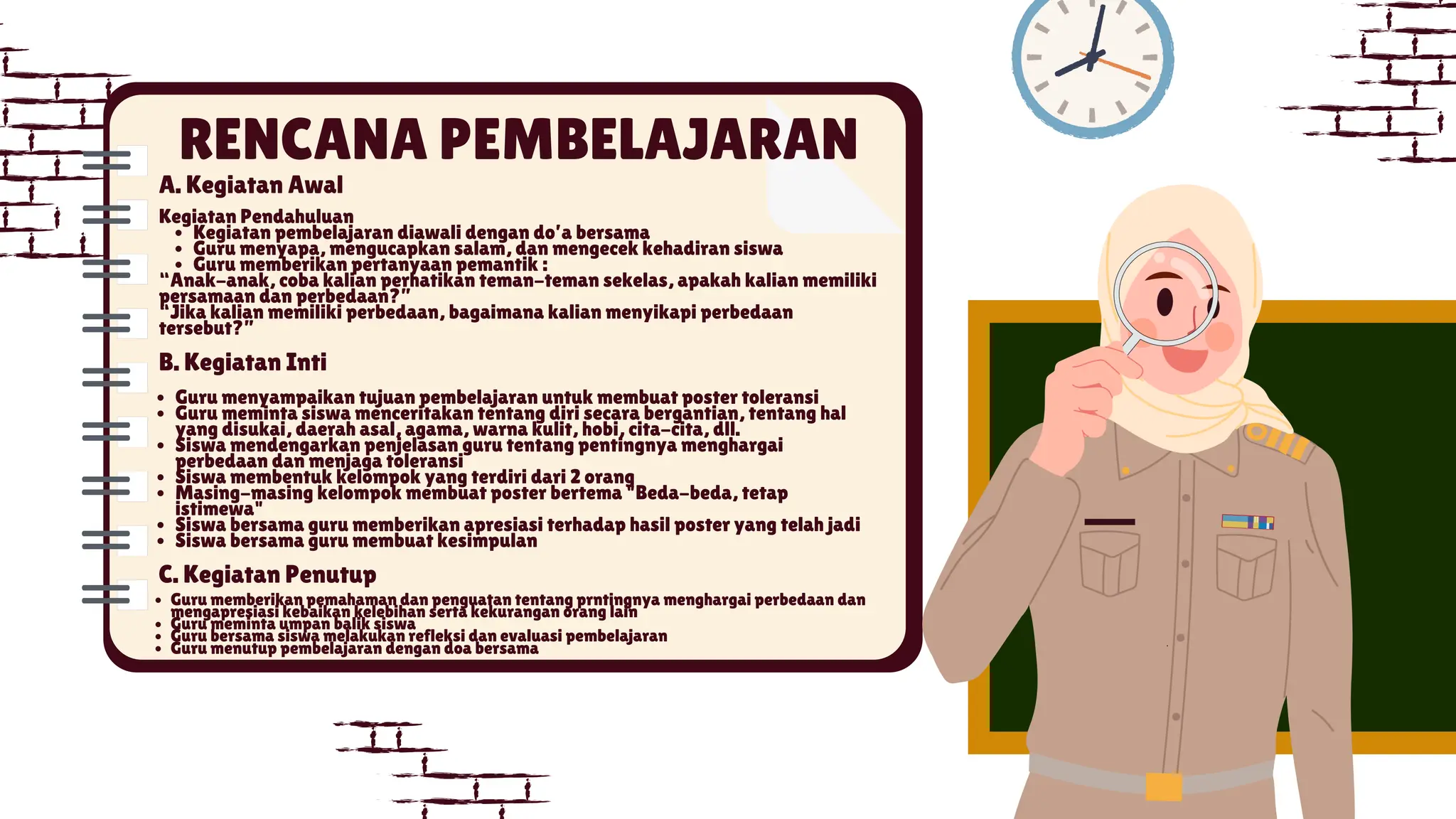 Aksi Nyata-Iklim Sekolah Aman-Mencegah Intoleransi-Membuat Poster ...