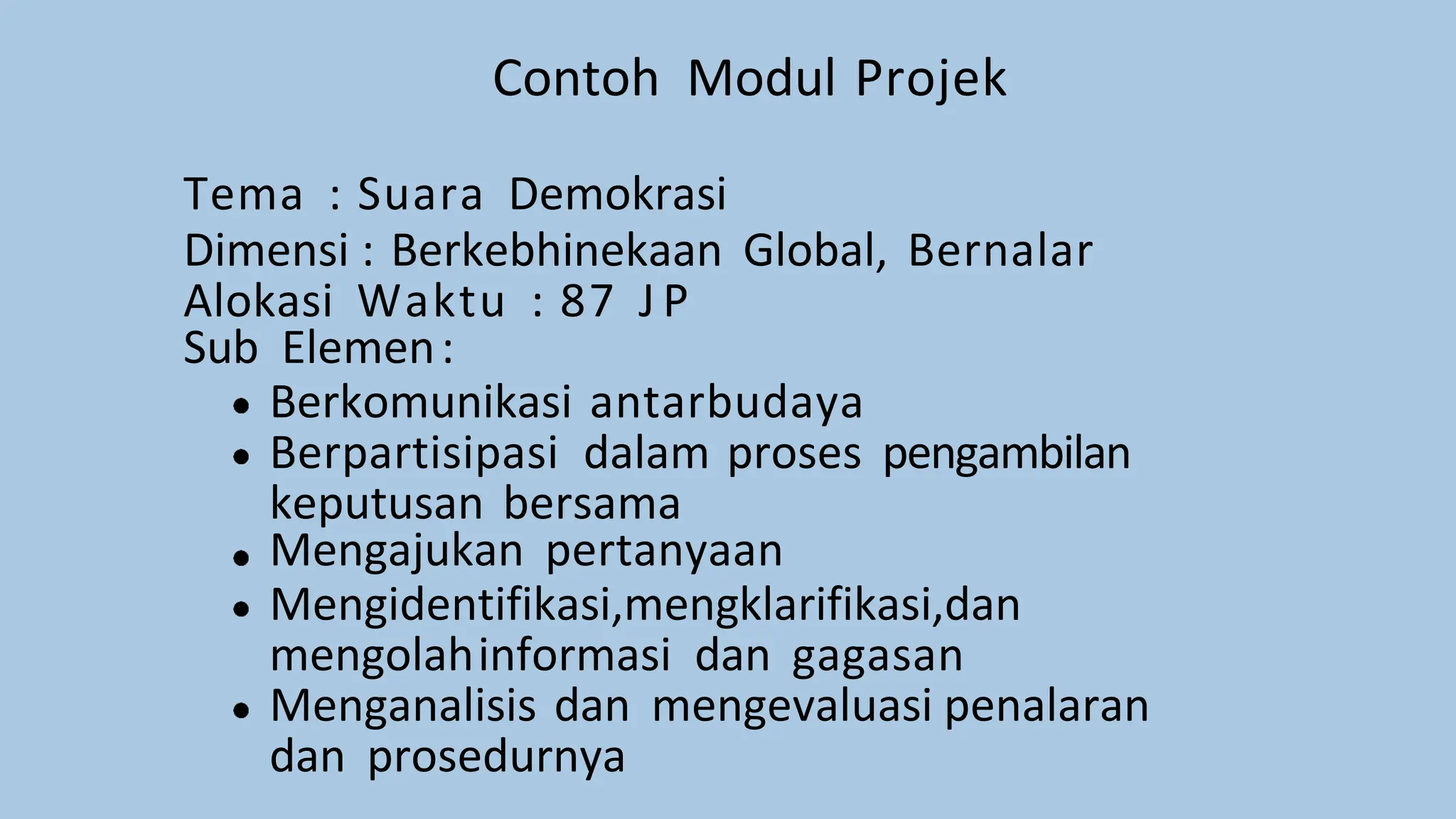AKSI NYATA MERANCANG/MODIFIKASI MODUL PROYEK PMM | PPT