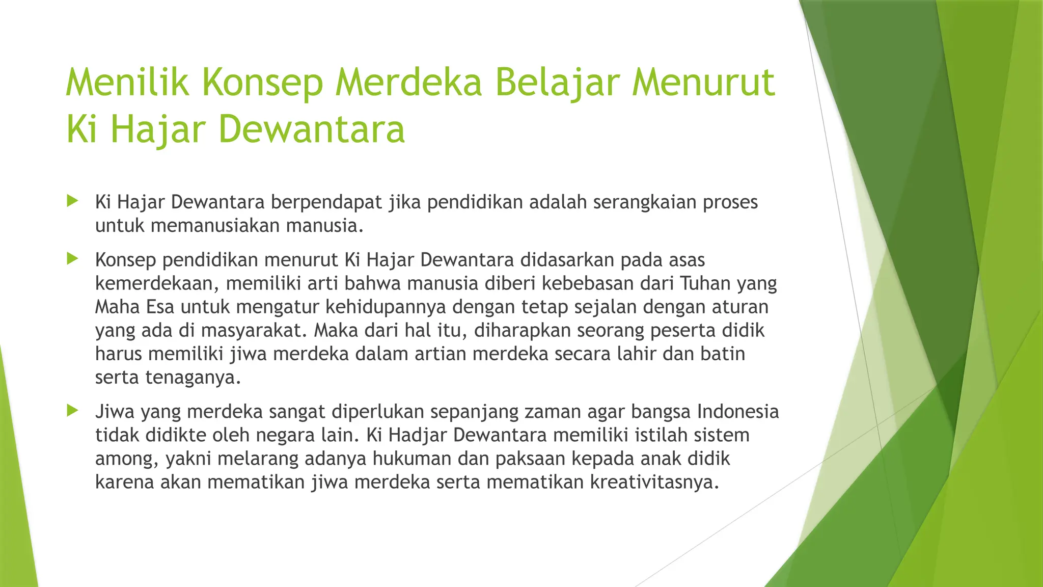 Pemahaman Makna Merdeka Belajar di Sekolah.pptx