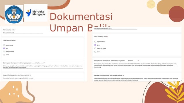 aksi nyata merdeka belajar dalam platform merdeka mengajar | PPT