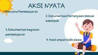 aksi nyata AKTIVITAS PENGUATAN LITERASI TEKS FIKSI DAN NON FIKSI | PDF