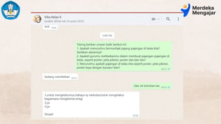 membuat lingkungan fisik kaya teks (ahmad sadudi) | PDF