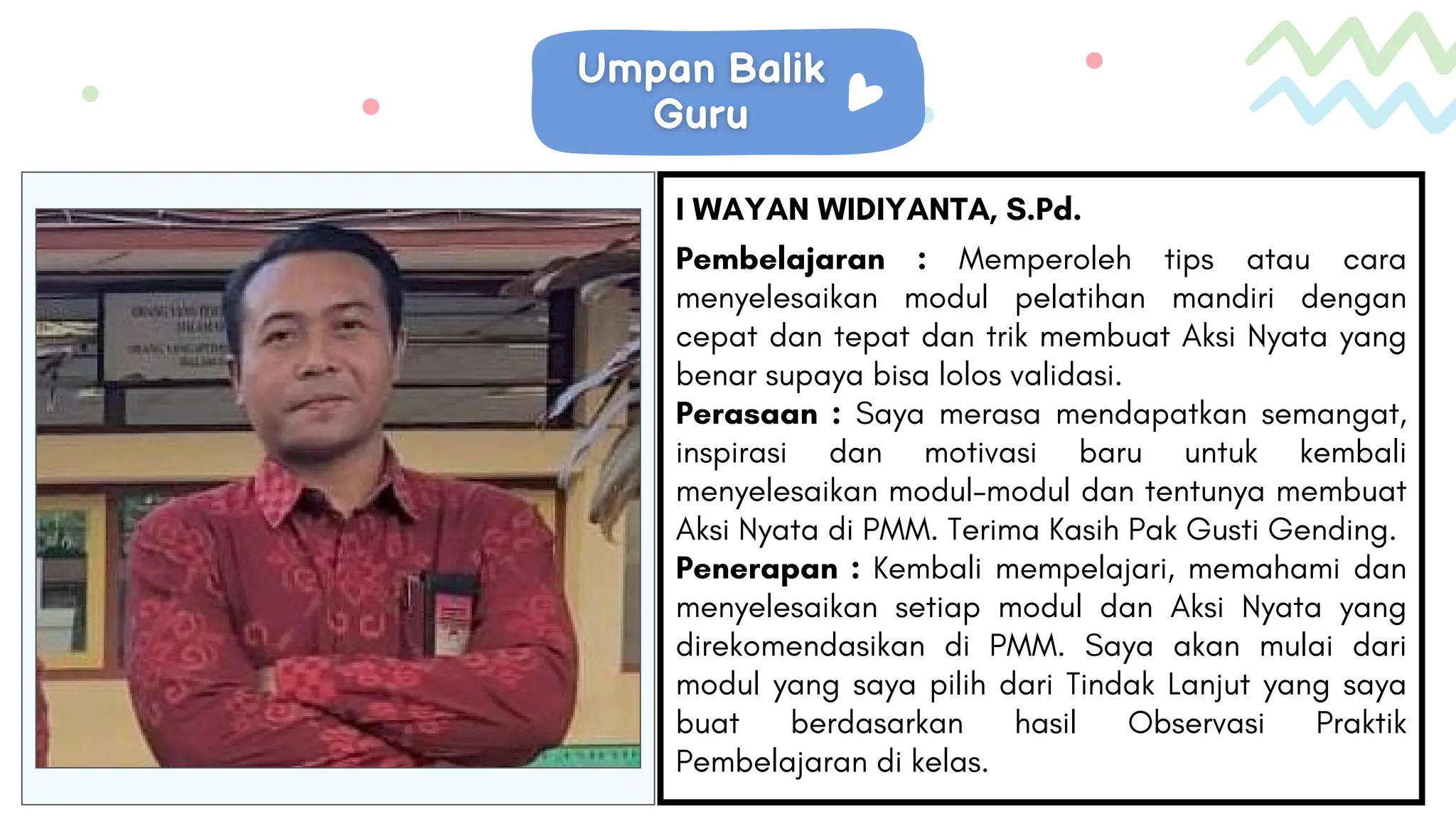 AKSI NYATA BERBAGI PRAKTIK BAIK MELALUI PMM | PDF
