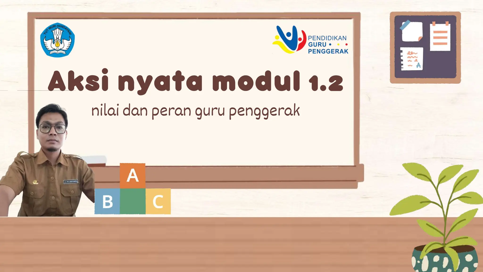Aksi nyata modul 1.2 peran guru penggerak untuk calon guru penggerak | PPT