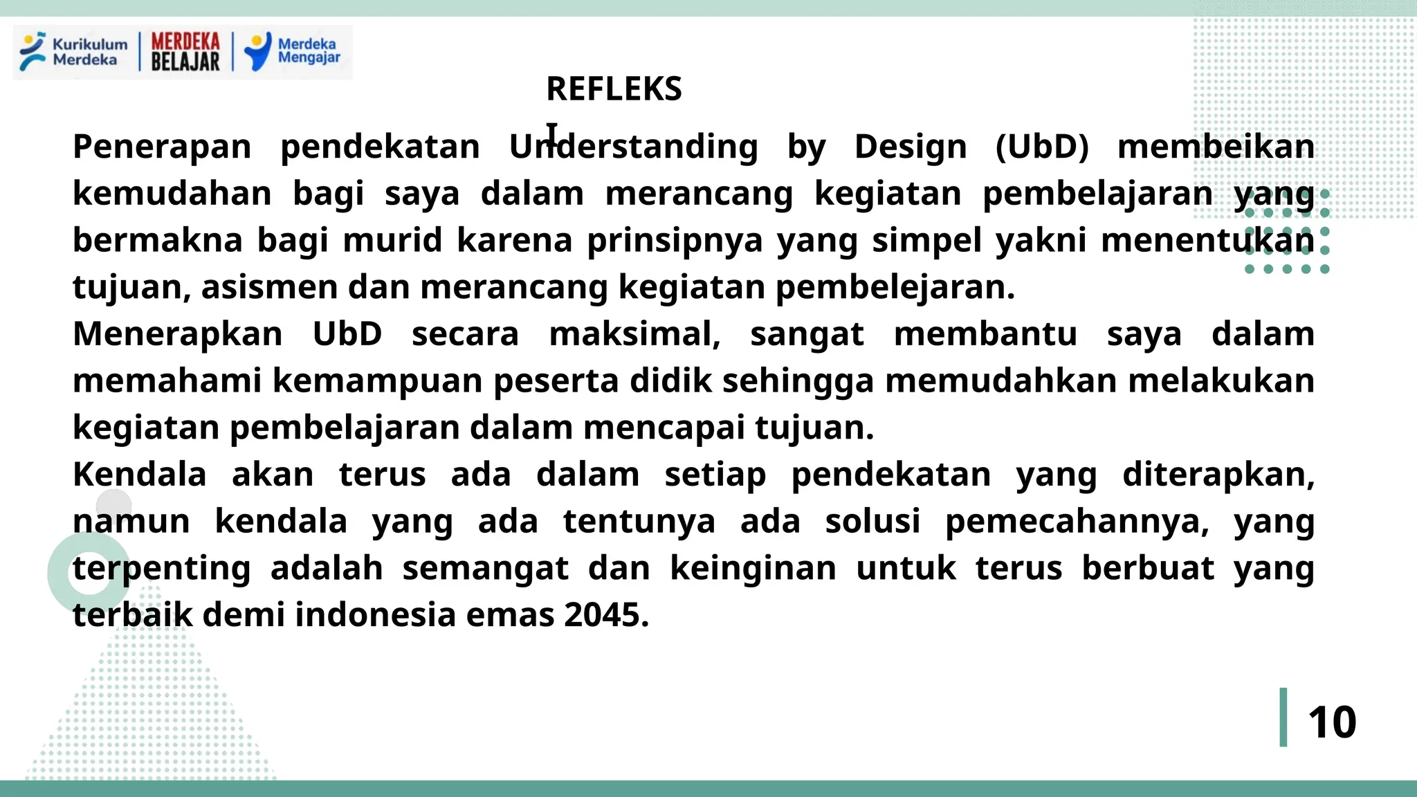 Aksi nyata modul 1 penerapan pendekatan UbD.pptx