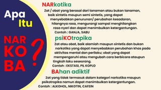 AKSI NYATA NARKOBA ATAU OBAT TERLARANG.. | PPTX