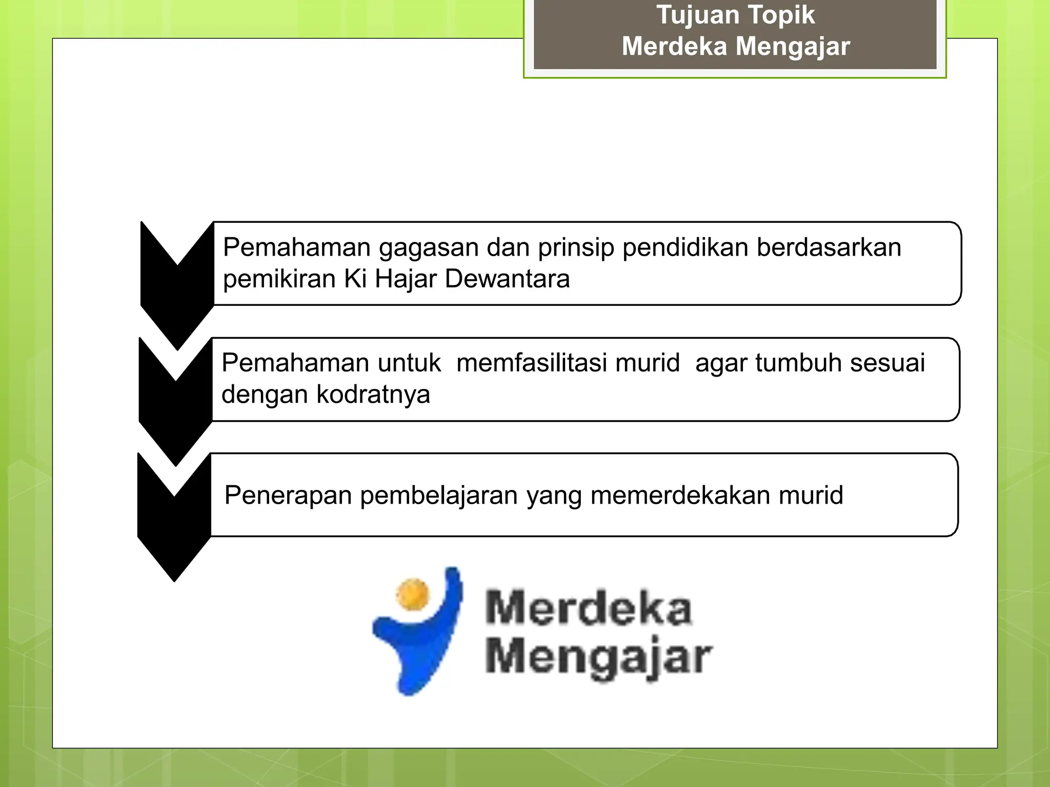 Aksi Nyata Platform Merdeka Mengajar Topik Merdeka Mengajar | PPTX