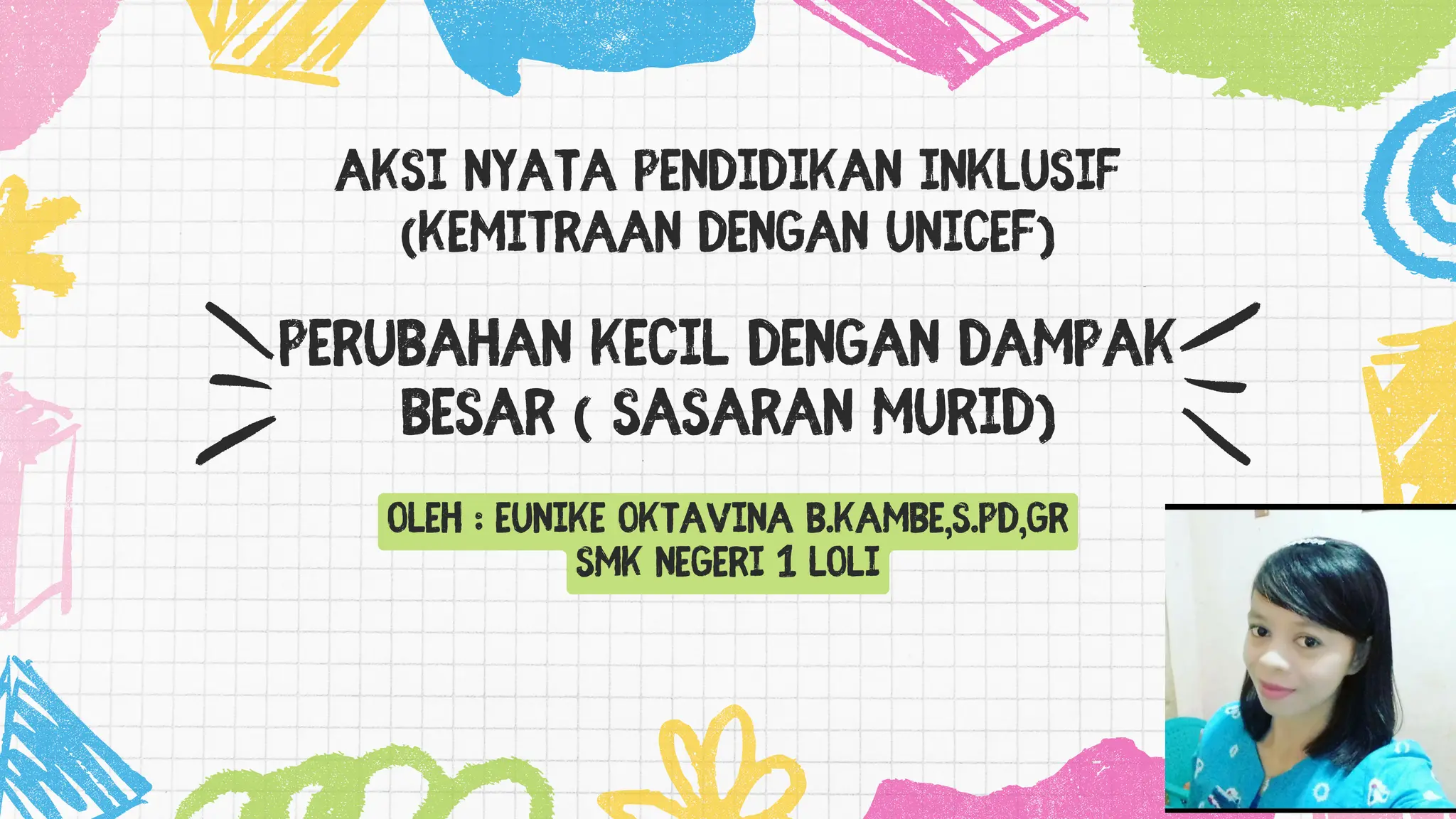 aksi nyata pendidikan inklusif.pelatihan mandiri pmm | PDF