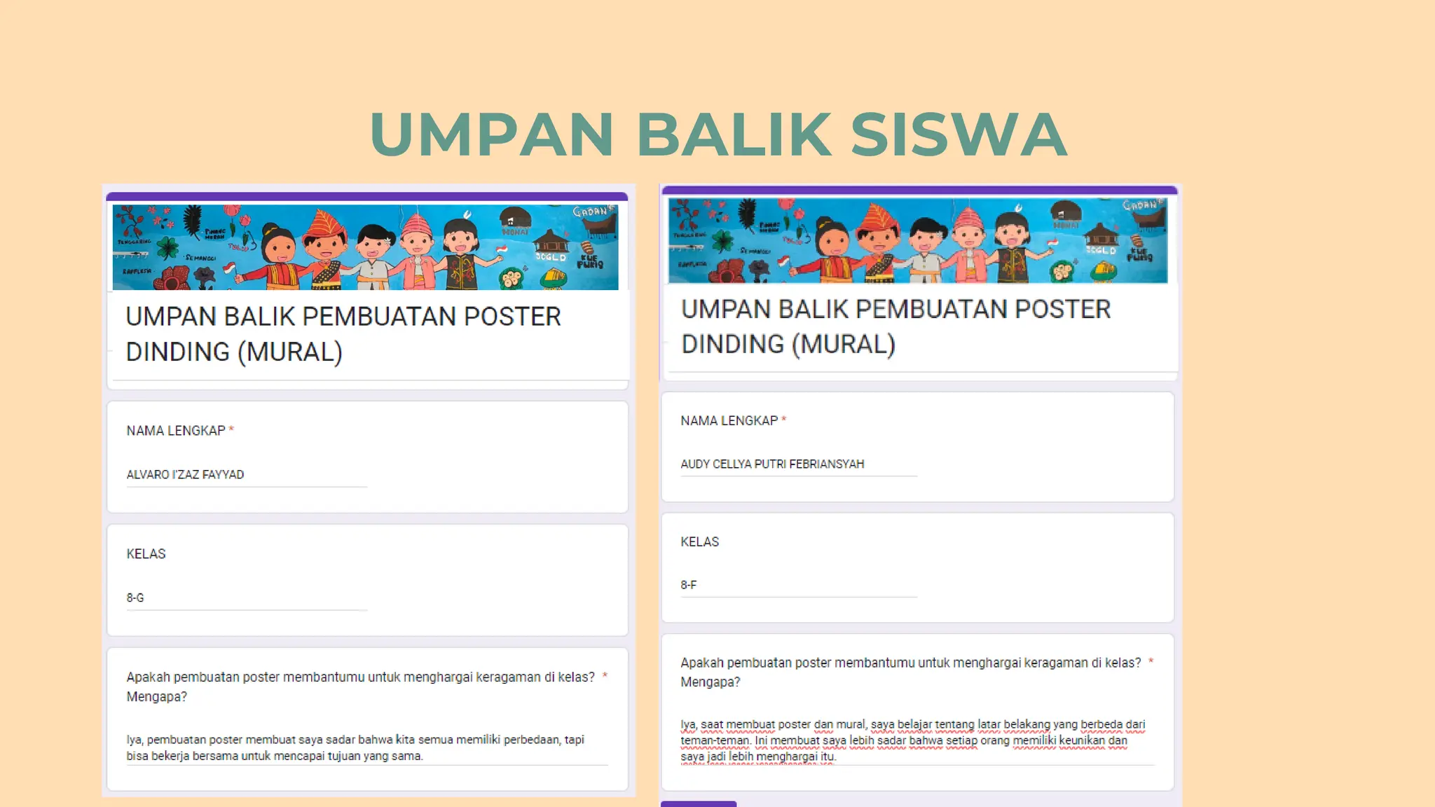 AKSI NYATA POSTER TOLERANSI PLATFORM MERDEKA MENGAJAR | PPT