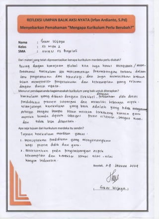 Aksinyata_Refleksi_Bukti dukung - Irfan.pdf