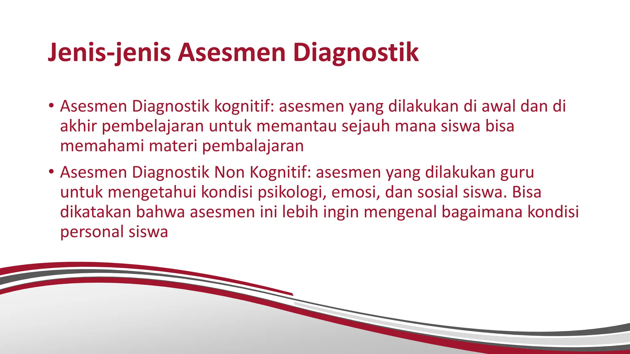 Melakukan Asesment awal pembelajaran PMM | PPTX