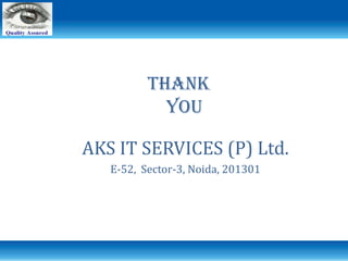 AKS IT Corporate Presentation | PPT