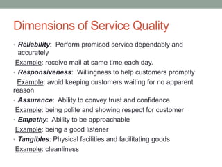 service quality-models-ppt | PPTX