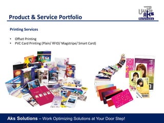 Company Introduction Profile - Aks Solutions | PPT