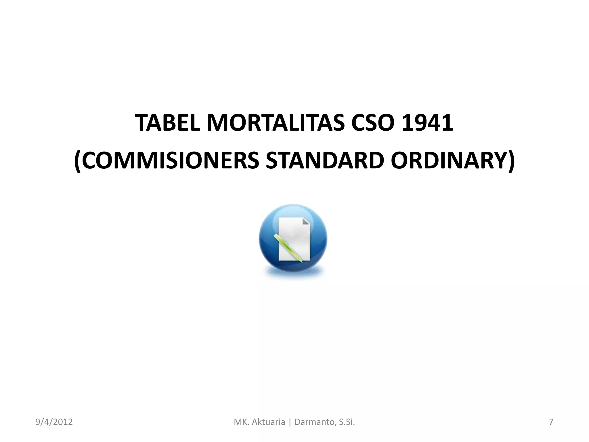 Akt 2-tabel-mortalitas | PDF