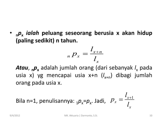 Akt 2-tabel-mortalitas | PDF
