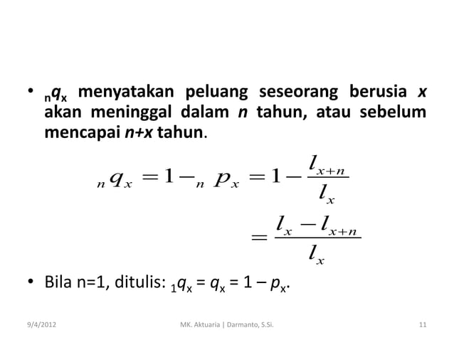 Akt 2-tabel-mortalitas | PDF