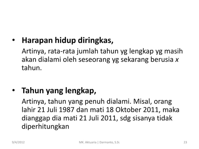 Akt 2-tabel-mortalitas | PDF