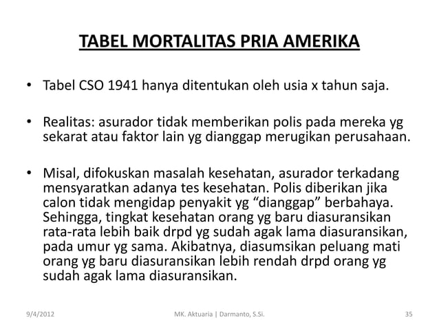 Akt 2-tabel-mortalitas | PDF