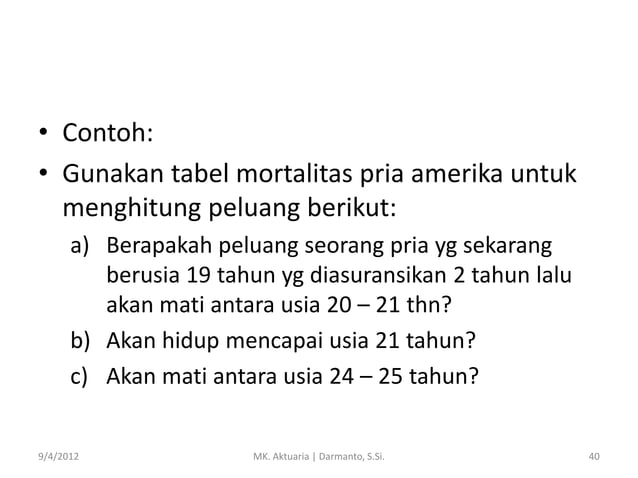 Akt 2-tabel-mortalitas | PDF