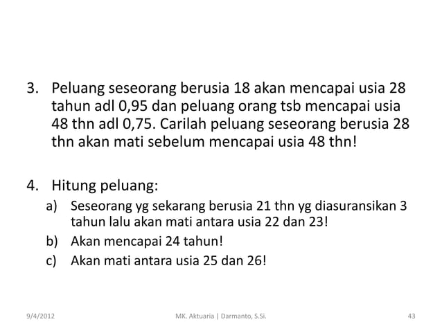 Akt 2-tabel-mortalitas | PDF