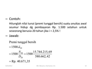 Akt 4-anuitas-hidup | PDF