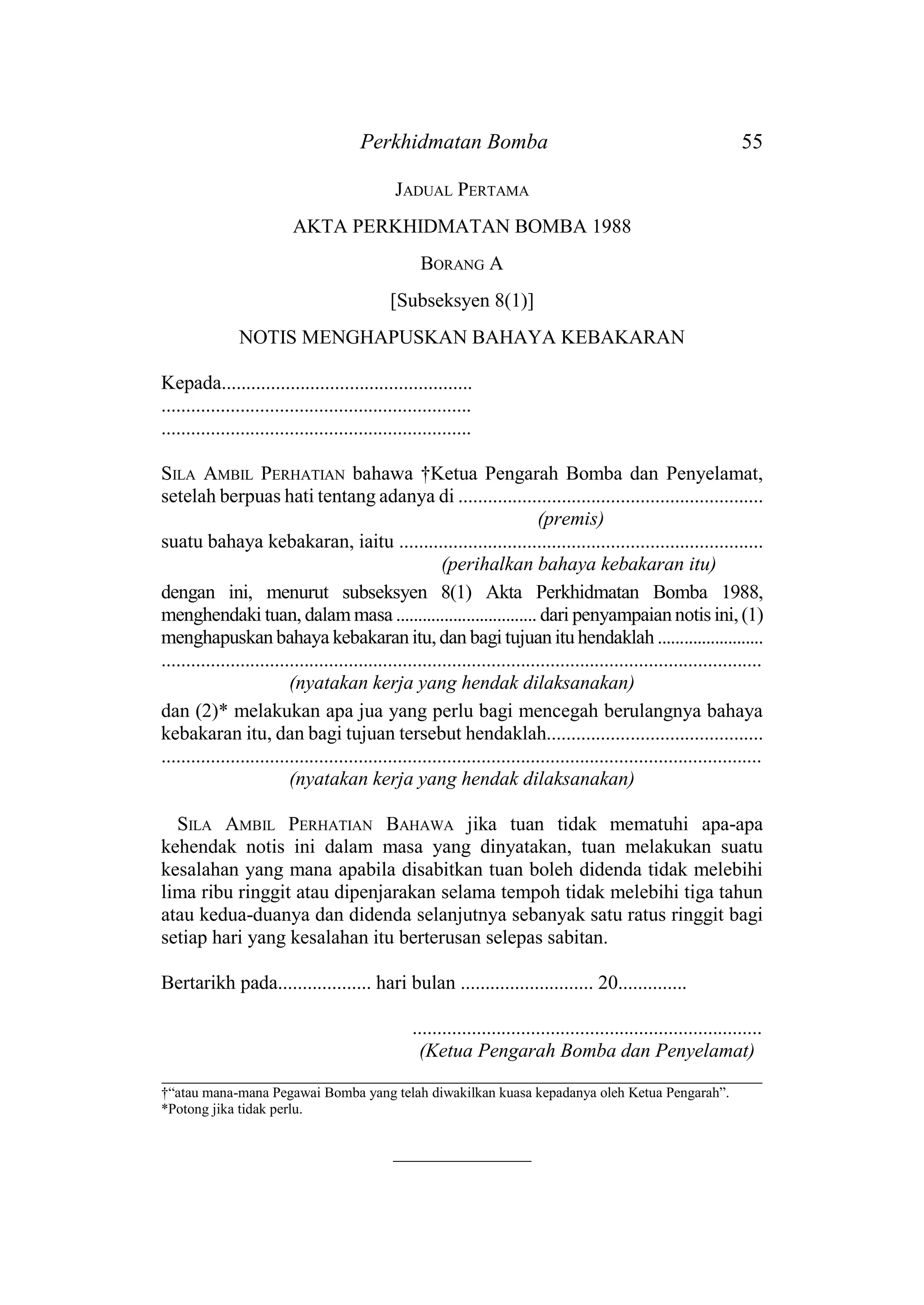 Akta 341 - Akta Perkhidmatan Bomba 1988.pdf