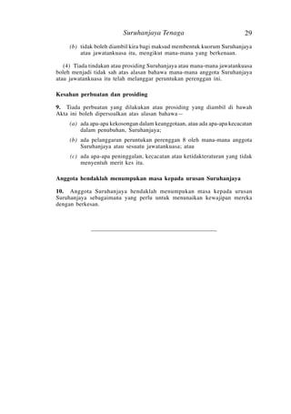 Akta 610 | PDF