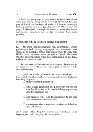 Akta Antipemerdegangan dan Penyeludupan Migran (ATIPSOM) Akta 670 | PDF