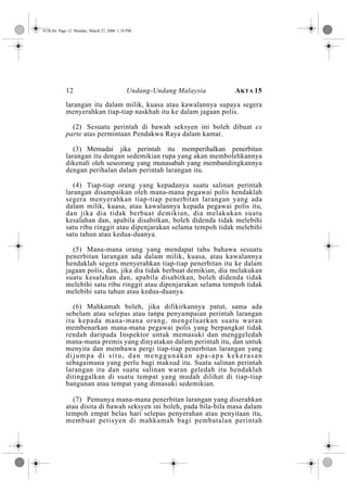Akta Hasutan 1948 (Full) | PDF
