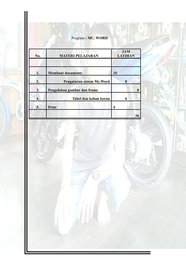 Akta kelahiran hardi & document lainnya | DOC