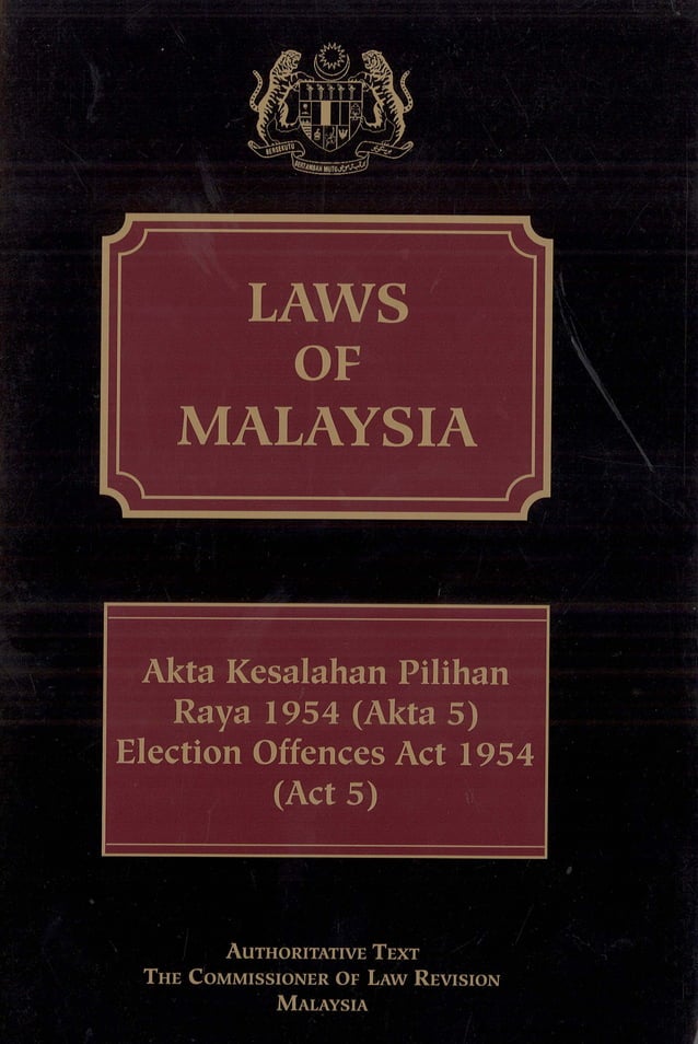 Akta Kesalahan Pilihanraya 1954 | PDF