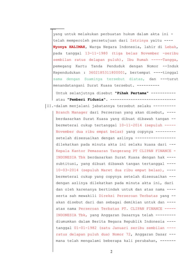 Akta no. 76 uka | DOC