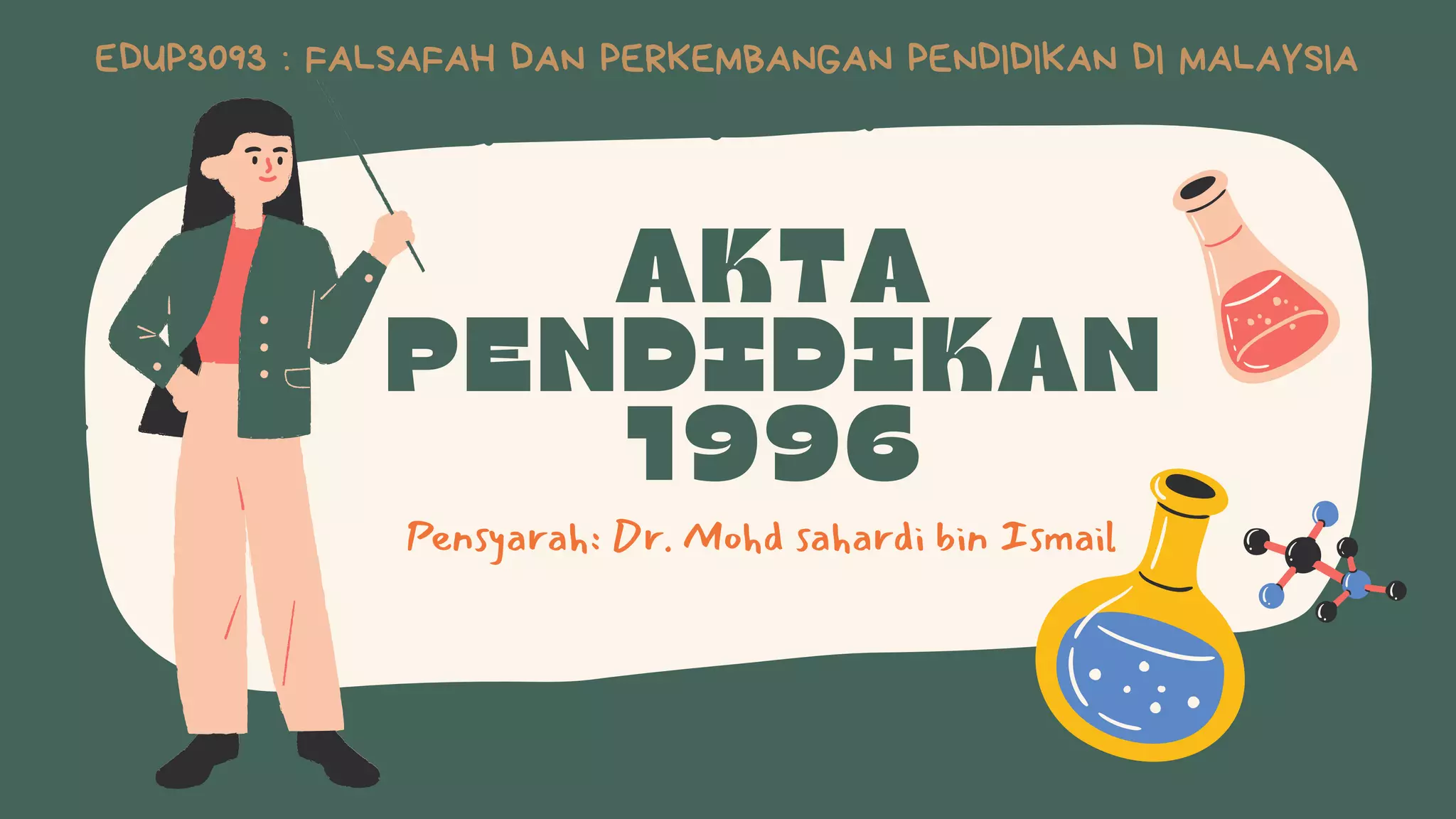 EDUP3093 : AKTA PENDIDIKAN 1996 | PDF
