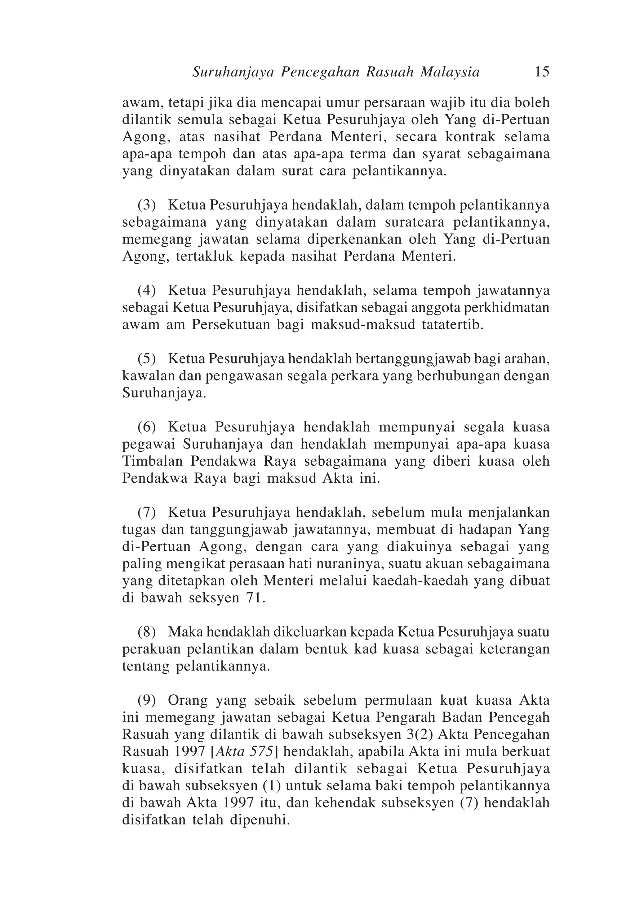 Akta sprm 2009 | PDF