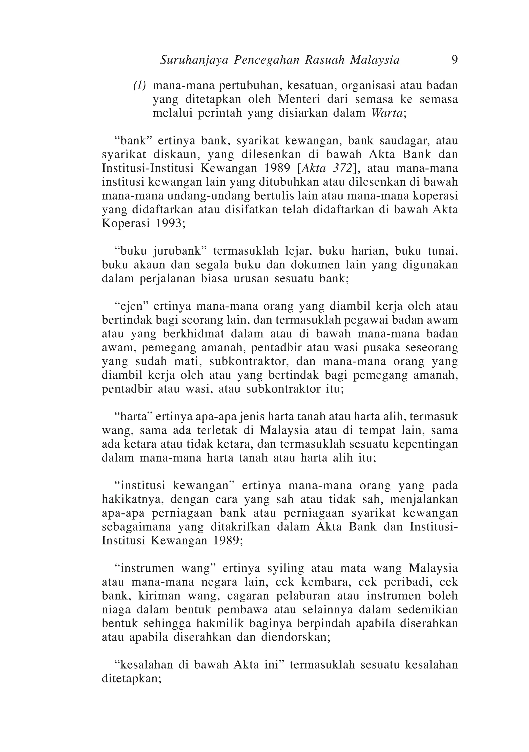 Akta sprm 2009 | PDF