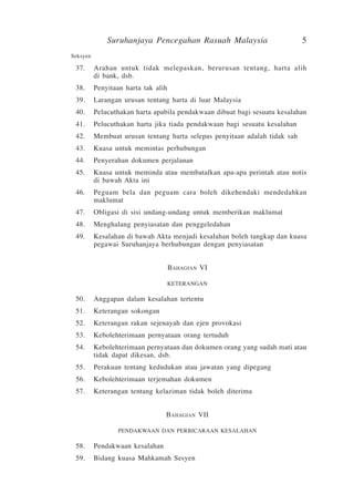 Akta sprm 2009 | PDF