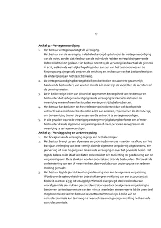 Akte oprichting vereniging ikc | PDF